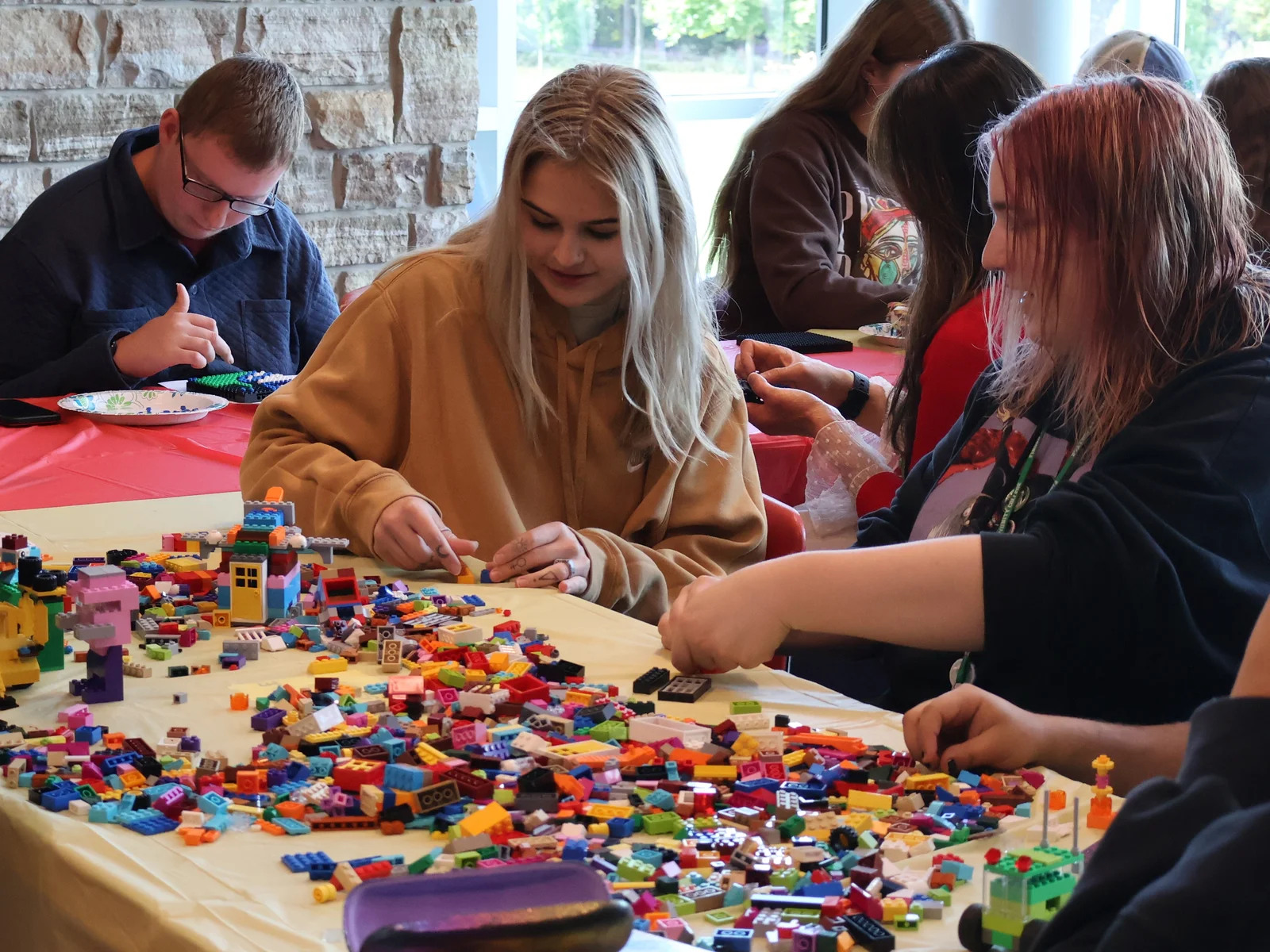 FLCC LEGO Club unveils mosaic of lake monster mascot for Laker Day ...